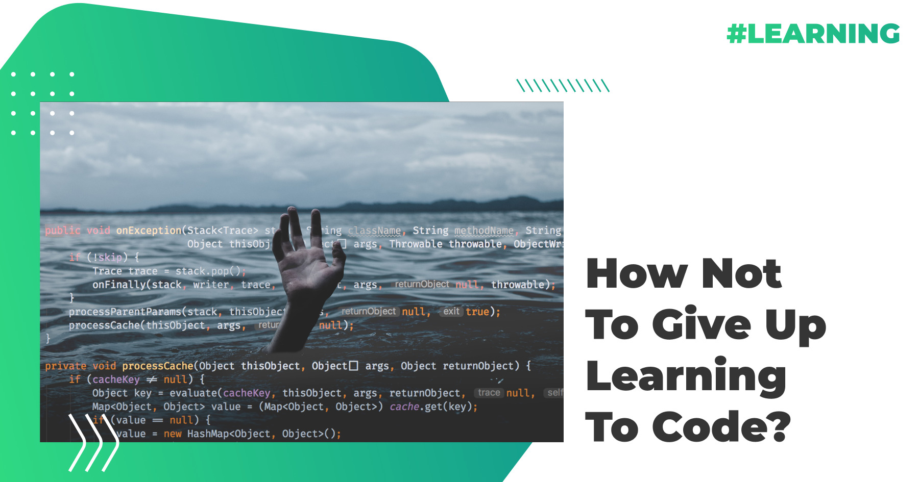 How Not To Give Up Learning To Code?