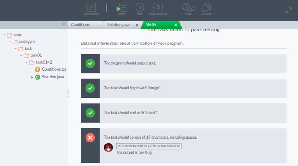 Effective programming training
