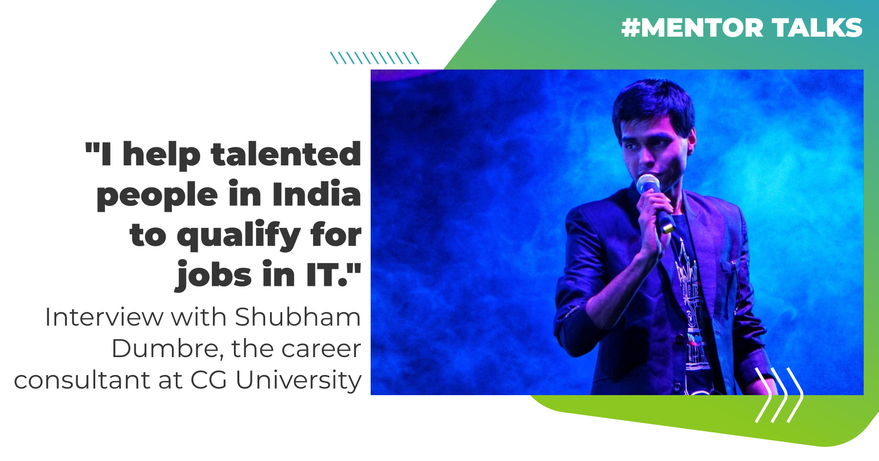 ฉันช่วยคนที่มีความสามารถในอินเดียให้มีคุณสมบัติเหมาะสมสำหรับงานด้านไอที สัมภาษณ์ Shubham Dumbre ...