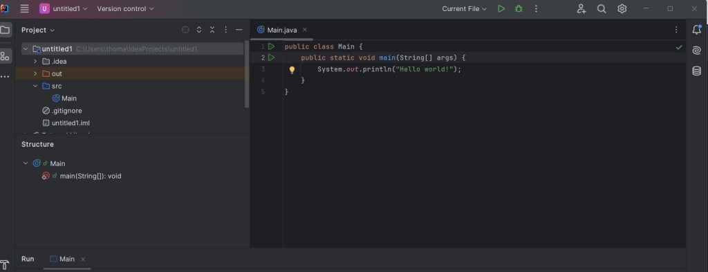 Can't get the Codegym task in IntelliJ IDEA 2024.1.1