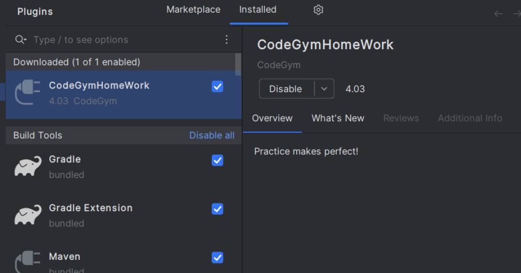 Can't get the Codegym task in IntelliJ IDEA 2024.1.1