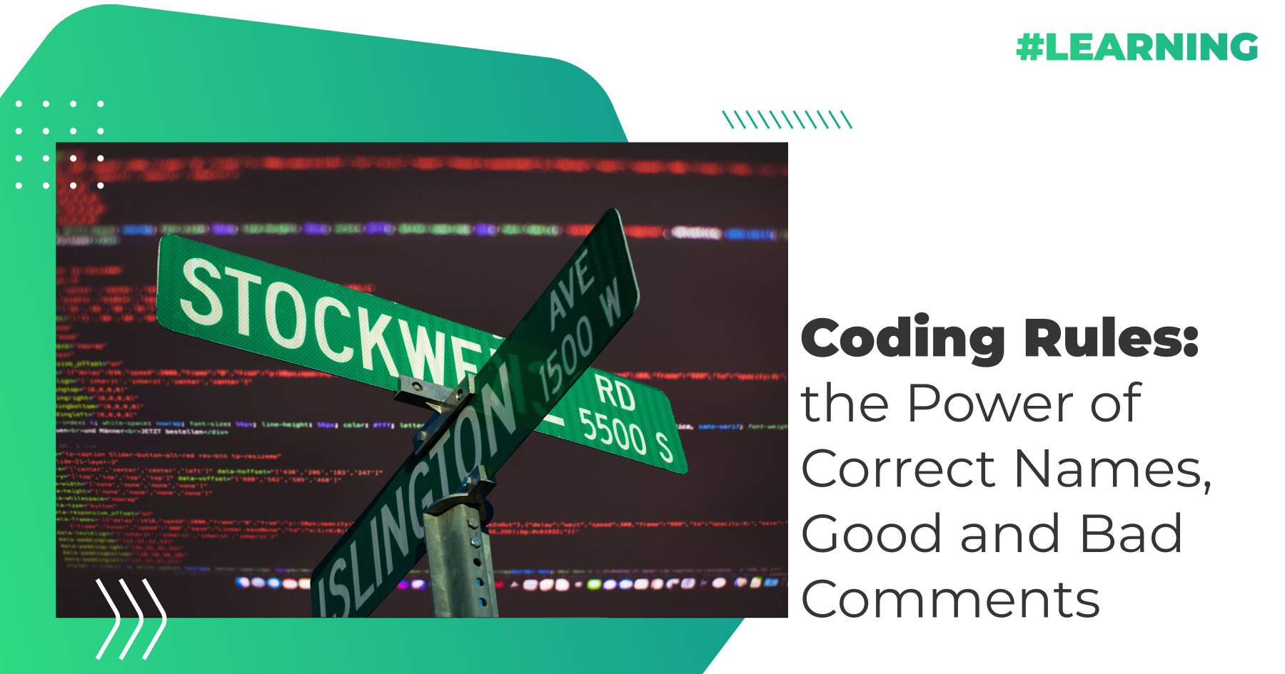 Coding Rules The Power Of Correct Names Good And Bad Comments